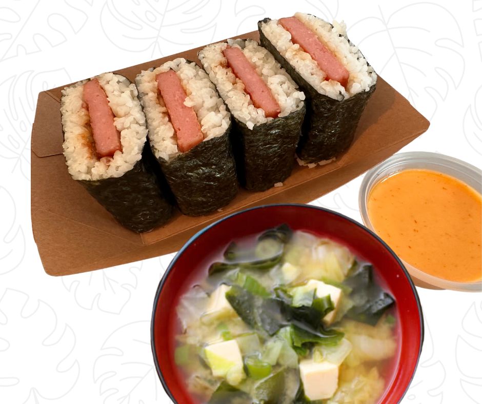 Musubi Lunch Combo | POKENOYA Irvine – Fresh Poke Bowls & Catering