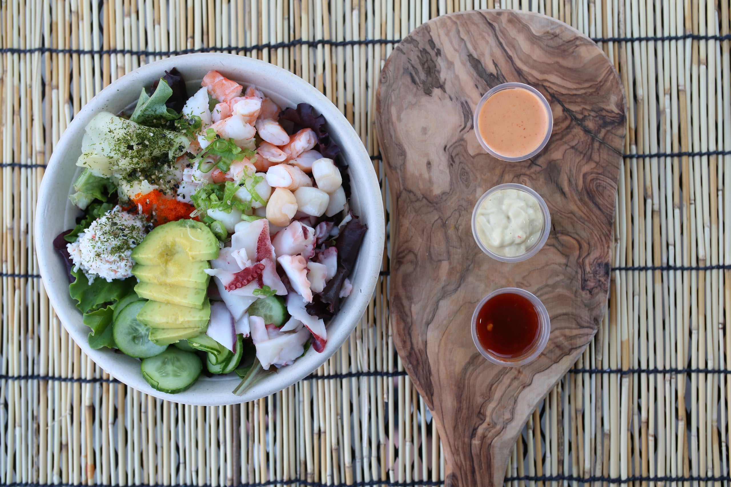 Seafood Lover Poke Bowl | POKENOYA Irvine – Fresh Poke Bowls & Catering